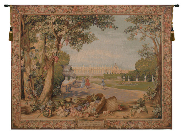 Versailles III European Tapestry Wall hanging - Traditional ...