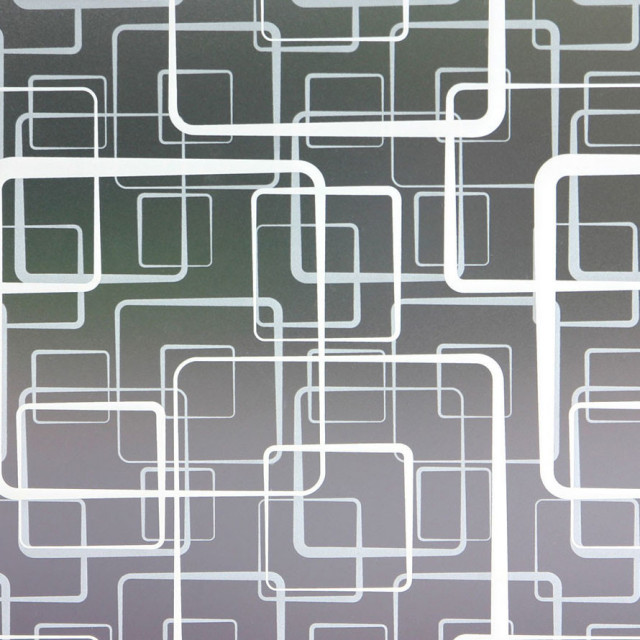 Retro Squares Privacy Film - Contemporary - Window Film - by Stick ...