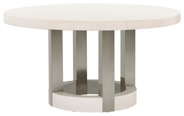 Brighton Round Table With Leaf Extension - Transitional - Dining Tables ...
