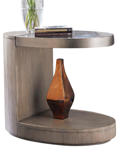 Emma Mason Signature George Play Highball Oval End Table - Transitional ...
