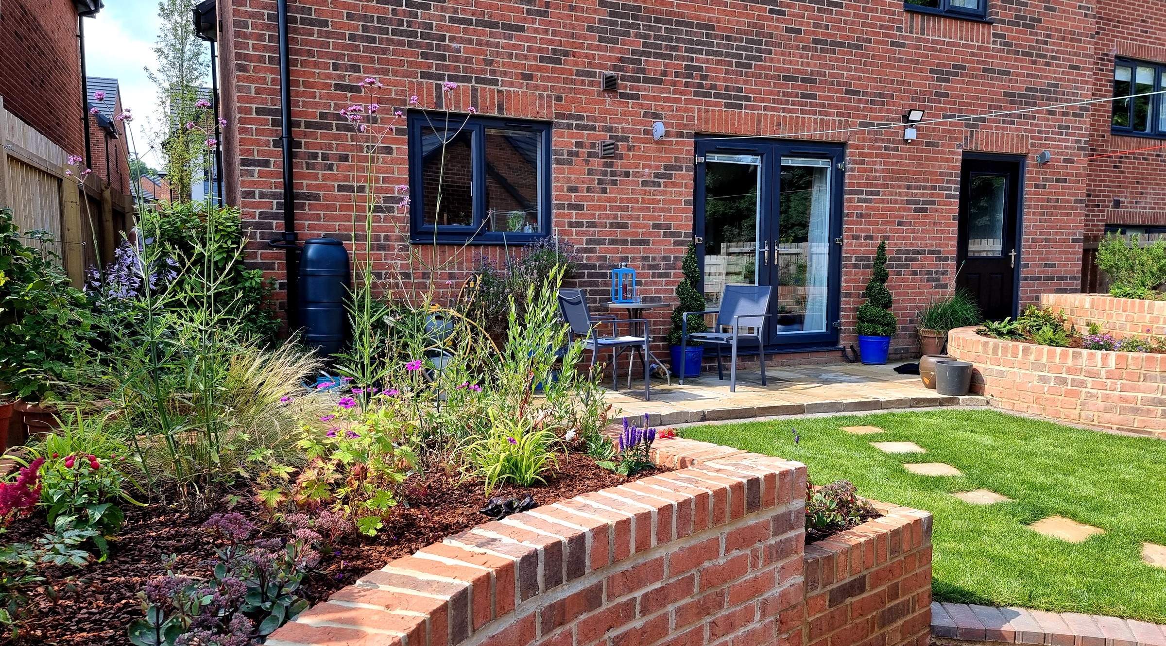 Brick Flower Bed Designs