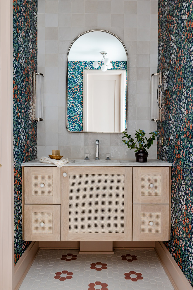 Silo Ridge - Transitional - Powder Room - Chicago - by M House ...