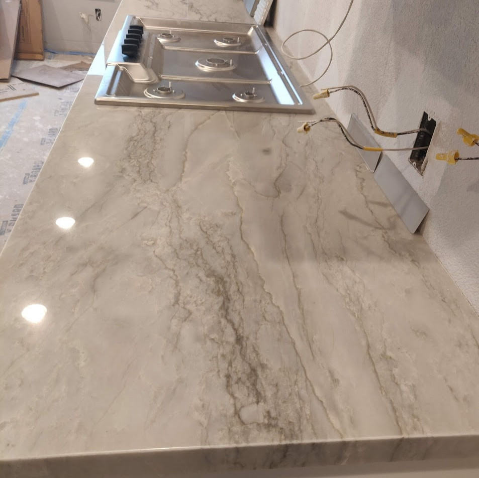 need back splash ideas for new Sea Pearl Quartzite