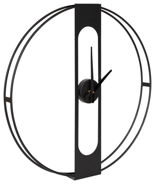 Urgo Numberless Metal Wall Clock - Contemporary - Wall Clocks - by ...