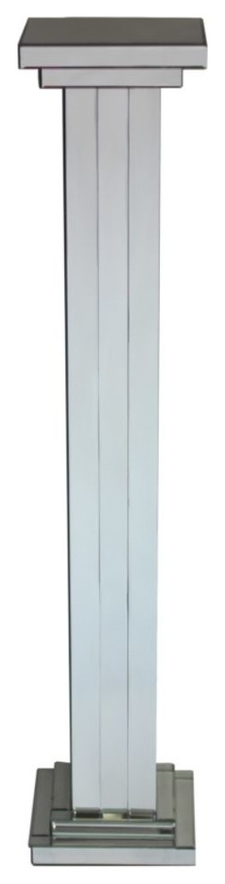Fabulous Modern Wood Mirrored Column, 9.84x48.82 - Modern - Decorative ...