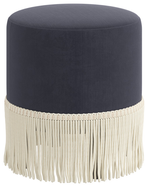 Fringe Ottoman, Titan - Transitional - Footstools And Ottomans - by ...