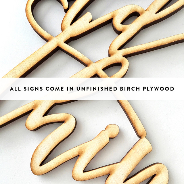 Forever Right Arrow Wood Sign Home Decor, 18" wide x 6" tall ...