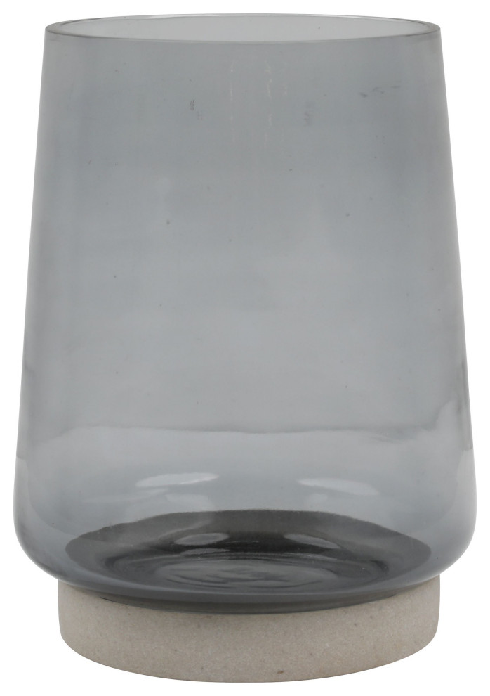 Kellsie Hurricane, Grey - Transitional - Candleholders - by Karina ...