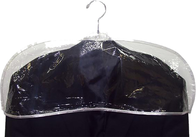 Clear Plastic Men's Vinyl Shoulder Covers - Contemporary - Clothes ...