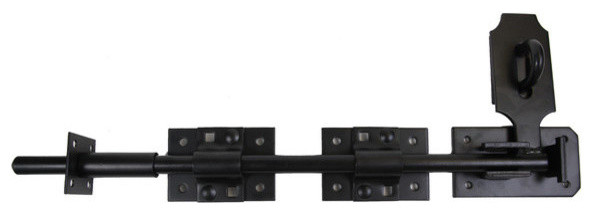 Heavy Locking Garage Door Bolt - Traditional - Garage Doors And Openers ...