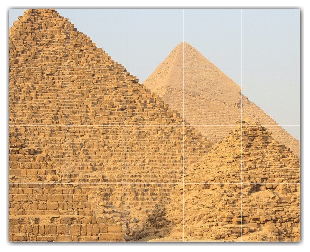 Famous Places Ceramic Tile Wall Mural HZ500538, 60" Wide x 48" High ...