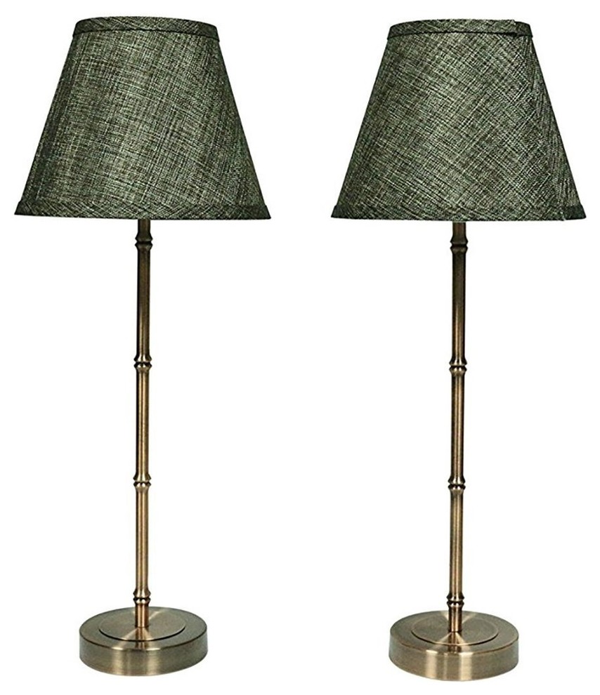 Table Lamps With Shades, Set of 2 - Transitional - Lamp Sets - by ...