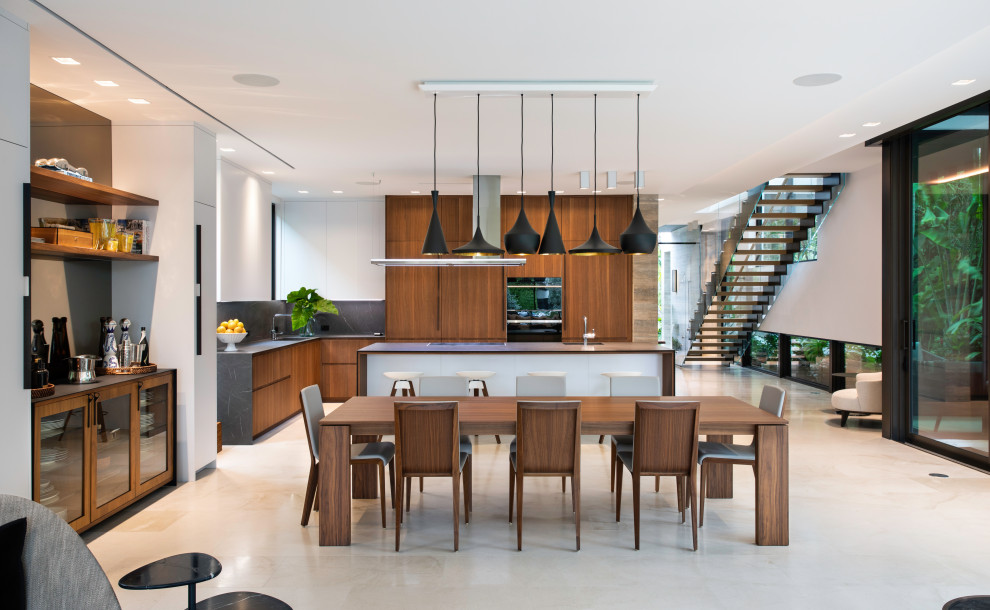 Miami Beach 3 - Modern - Kitchen - Miami - by Whitecap Construction | Houzz