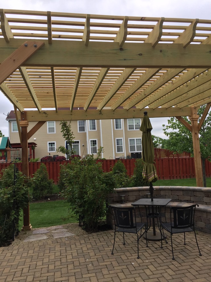 Detached Pergola by Elgin, IL Pergola Builder - Traditional - Chicago ...