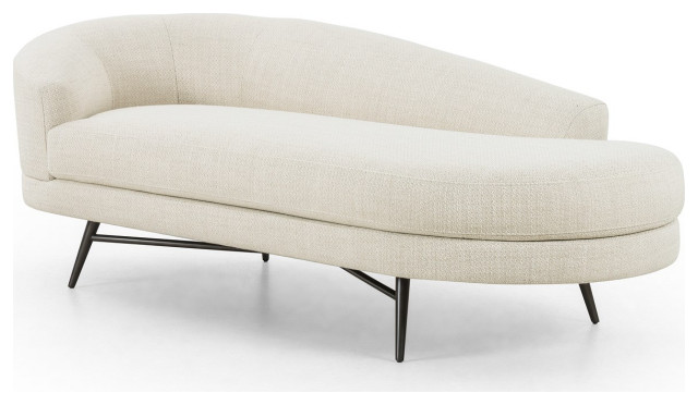 Carmela Laf Chaise - Midcentury - Indoor Chaise Lounge Chairs - by Four ...