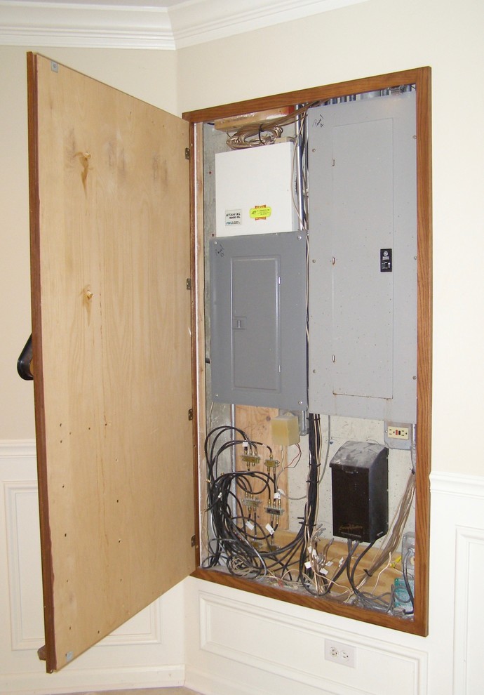Electrical Box Cover - Basement - Chicago - by Trilliam Remodeling