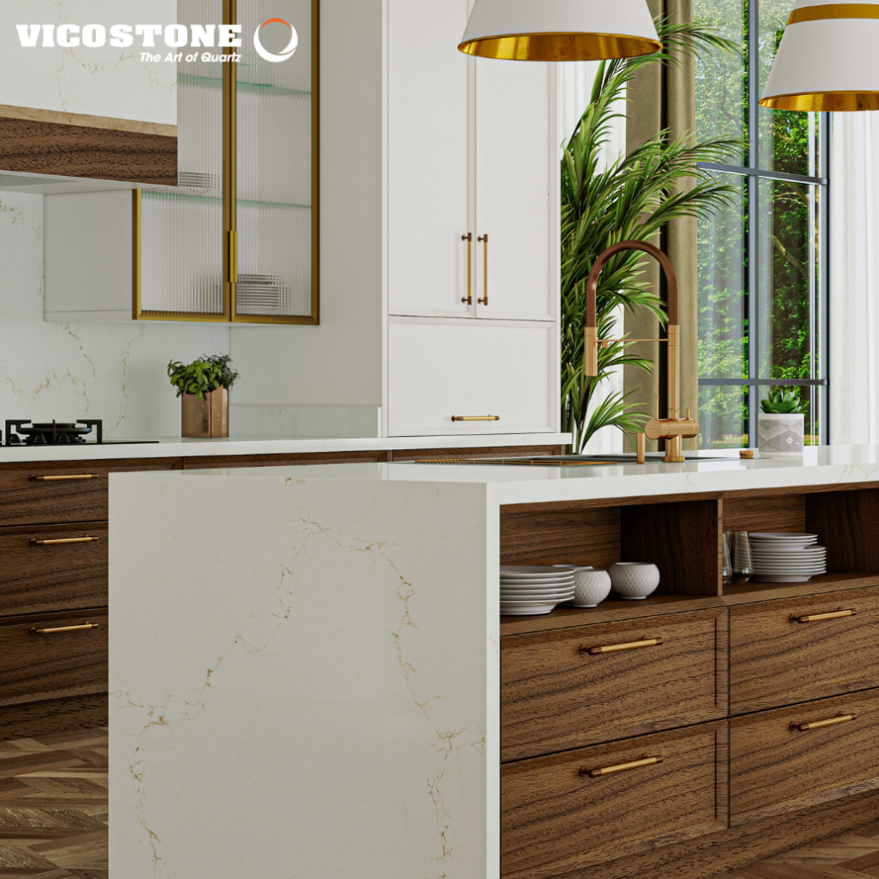 Vicostone Misterio Gold BQ8820 - Kitchen - Other - by Vicostone Global | Houzz
