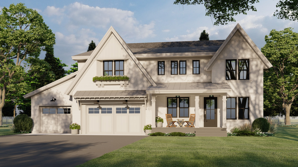 Abigail House Plan - Front - Country - Minneapolis - by Kieran J. Liebl ...