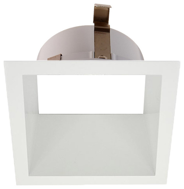 4" LEDme Square Invisible Trim, White - Recessed Trims - by Buildcom ...