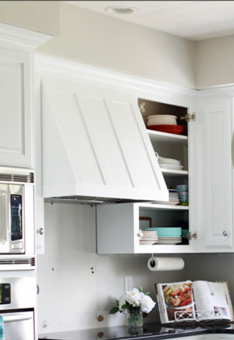 Where to vent ductless (recirculating) range hood?