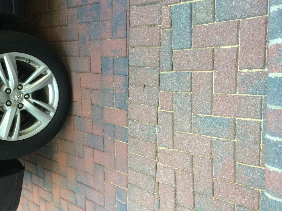 Brick paver discoloration...please help!