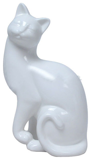 Lifting Left Paw, Animal Statue - Contemporary - Decorative Objects And ...