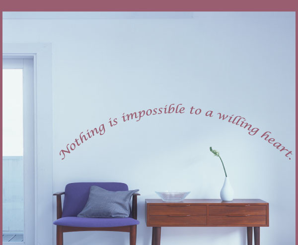 Nothing is impossible Vinyl Wall Decal classroomquotes17, 42 in ...