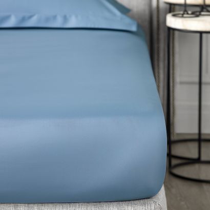 Royal Blue Fitted Sheet Queen - Fitted Sheets - by Togas | Houzz