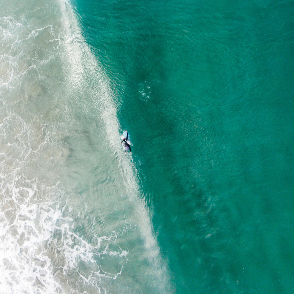 "On The Cusp" Print on Canvas by Karolis Janulis, 40"x40" - Beach Style ...