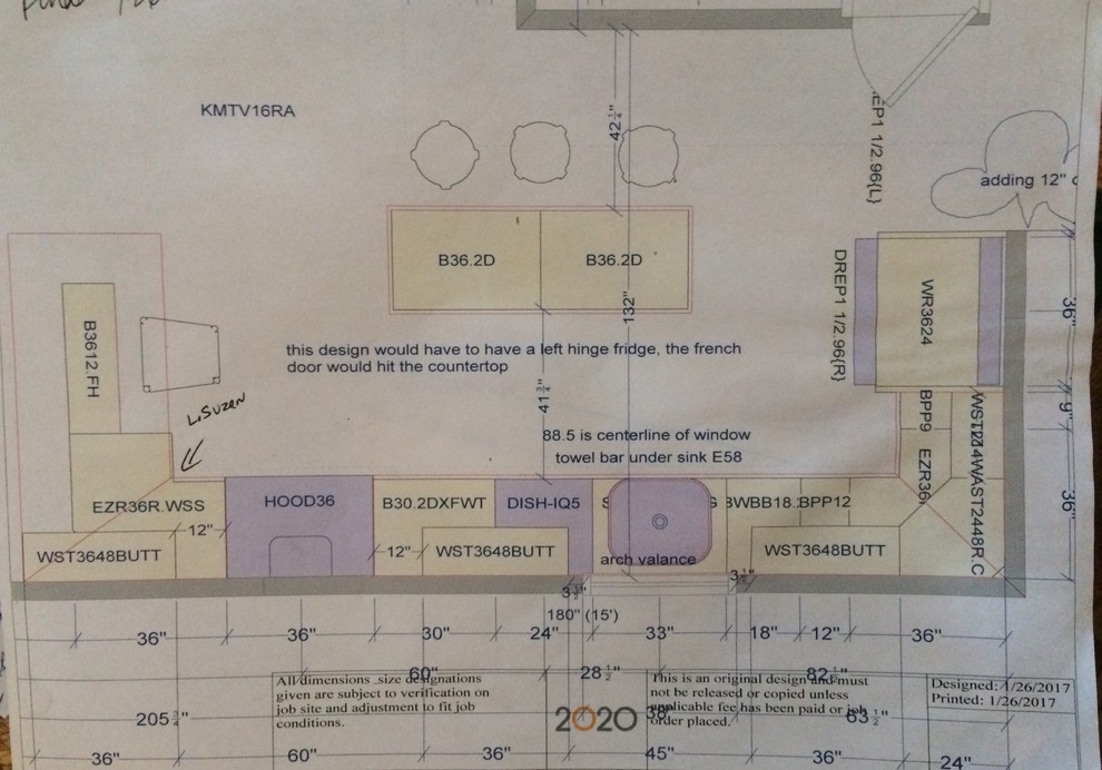 14 foot wide home - could use some advice on kitchen layout