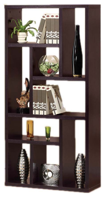 Maze Design Bookshelf Display Stand - Transitional - Display And Wall ...