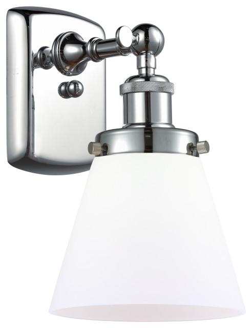 Small Cone 1 Light Sconce - Industrial - Wall Sconces - by Innovations ...
