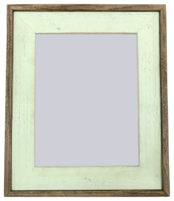 Sea Foam Green Barnwood Picture Frame, Rustic Wood Frame, 5"x20 ...