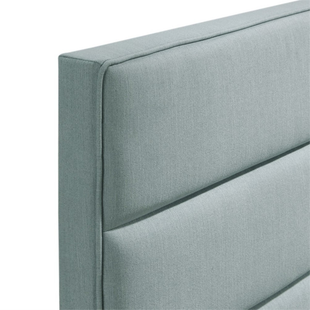 Pemberly Row Modern / Contemporary Queen Upholstered Headboard in Light ...