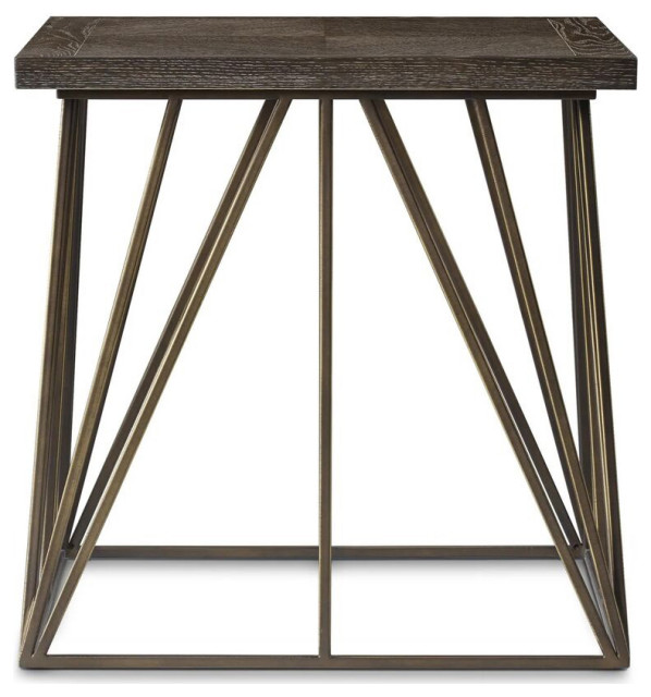 Sonder Living Emerson Side Table | Square - Transitional - Side Tables ...