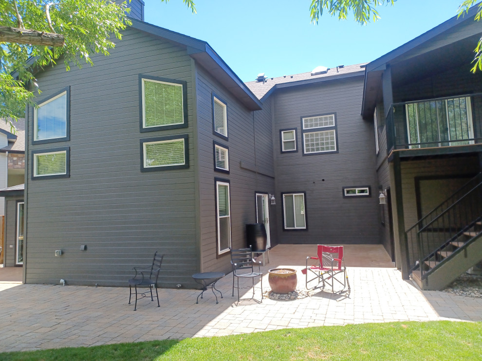 Siding Replacement and Full Exterior Paint - Traditional - Exterior ...