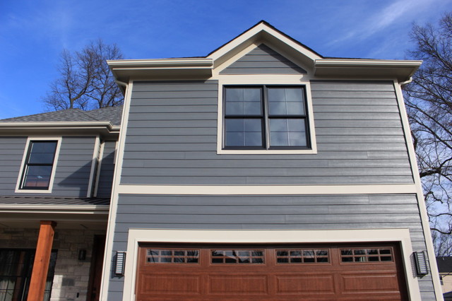 James Hardie Night Gray Lap Siding | Olivette, MO (63132) - Traditional ...