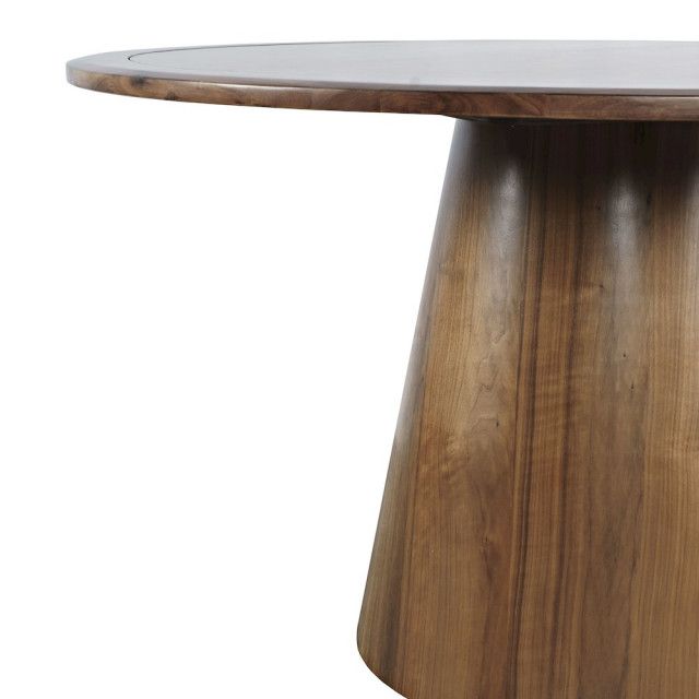 Nash Mid-Century Modern 50 Round Pedestal Dining Table - Modern ...