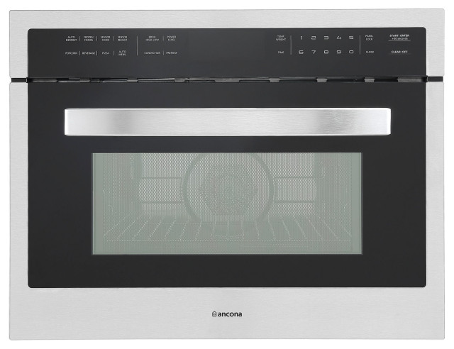 Ancona 24" Built-in Speed Combination Wall Oven and Microwave Oven ...