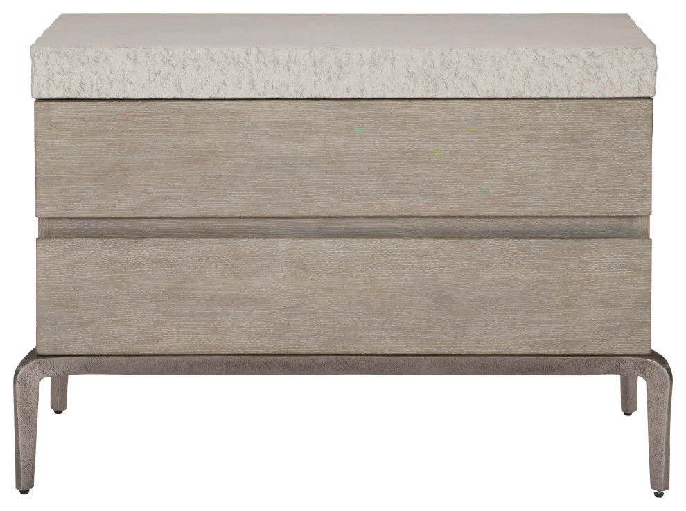 Bernhardt Ritter Nightstand - Transitional - Nightstands And Bedside ...