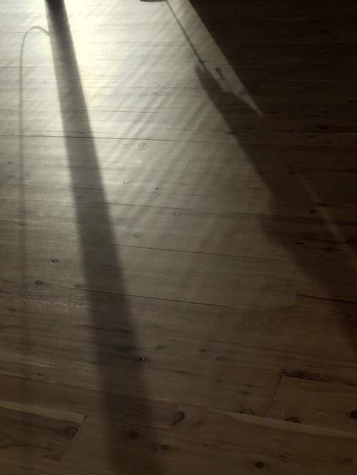 waves or ripples on floor help!