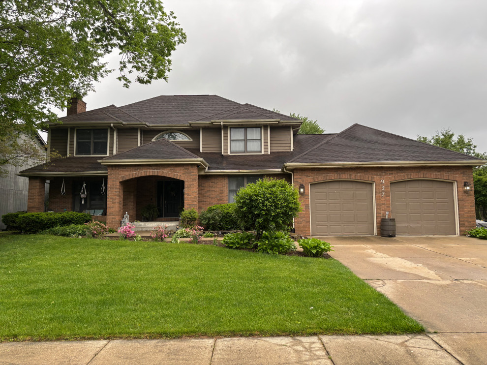 how to update our home without painting the brick