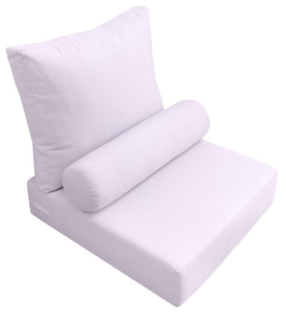 Knife Edge Small 23x24x6 Outdoor Deep Seat Back Rest Bolster Cover ONLY ...