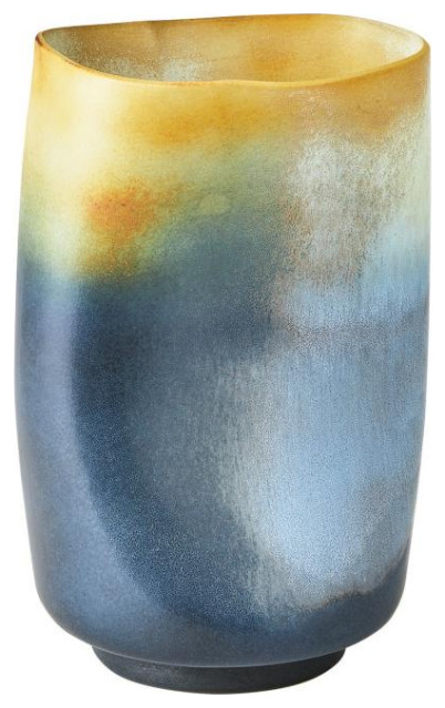 Indent Small Gray/Yellow Vase - Contemporary - Vases - by Lighting ... Indent Small Gray/Yellow Vase - Contemporary - Vases - by Lighting ...