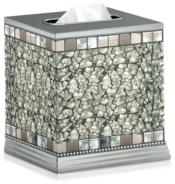 nu steel Iceberg Ice Boutique Tissue - Contemporary - Tissue Box ...