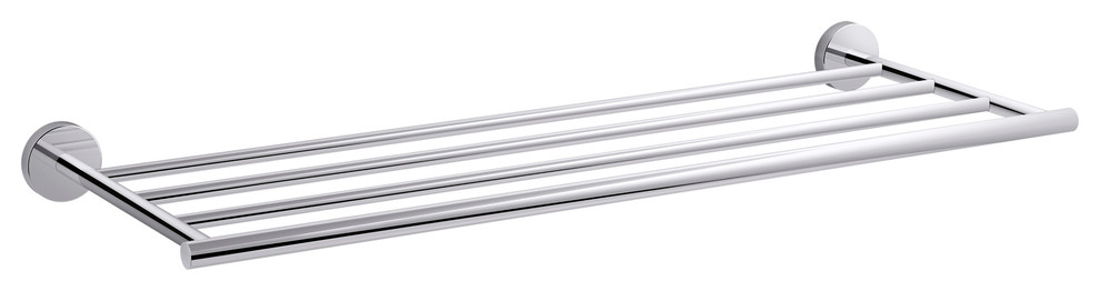 Kohler K-27294 Elate 25-3/8" Metal Towel Rack - Transitional - Towel ...