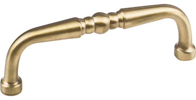 Elements Z259-3SB Madison Cabinet Pull, Satin Brass - Traditional - Cabinet And Drawer Handle ...
