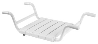 White Removable Bathtub Bench - Shower Benches & Seats - by Ponte ...