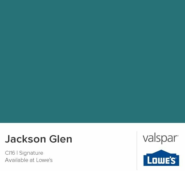 Help! White Walls with Jackson Glen Valspar Teal