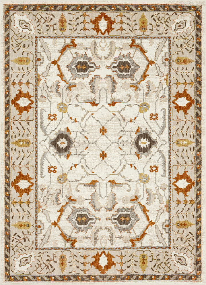 Karastan Rugs Khamal Area Rug, 8' x 11' - Traditional - Area Rugs - by ...
